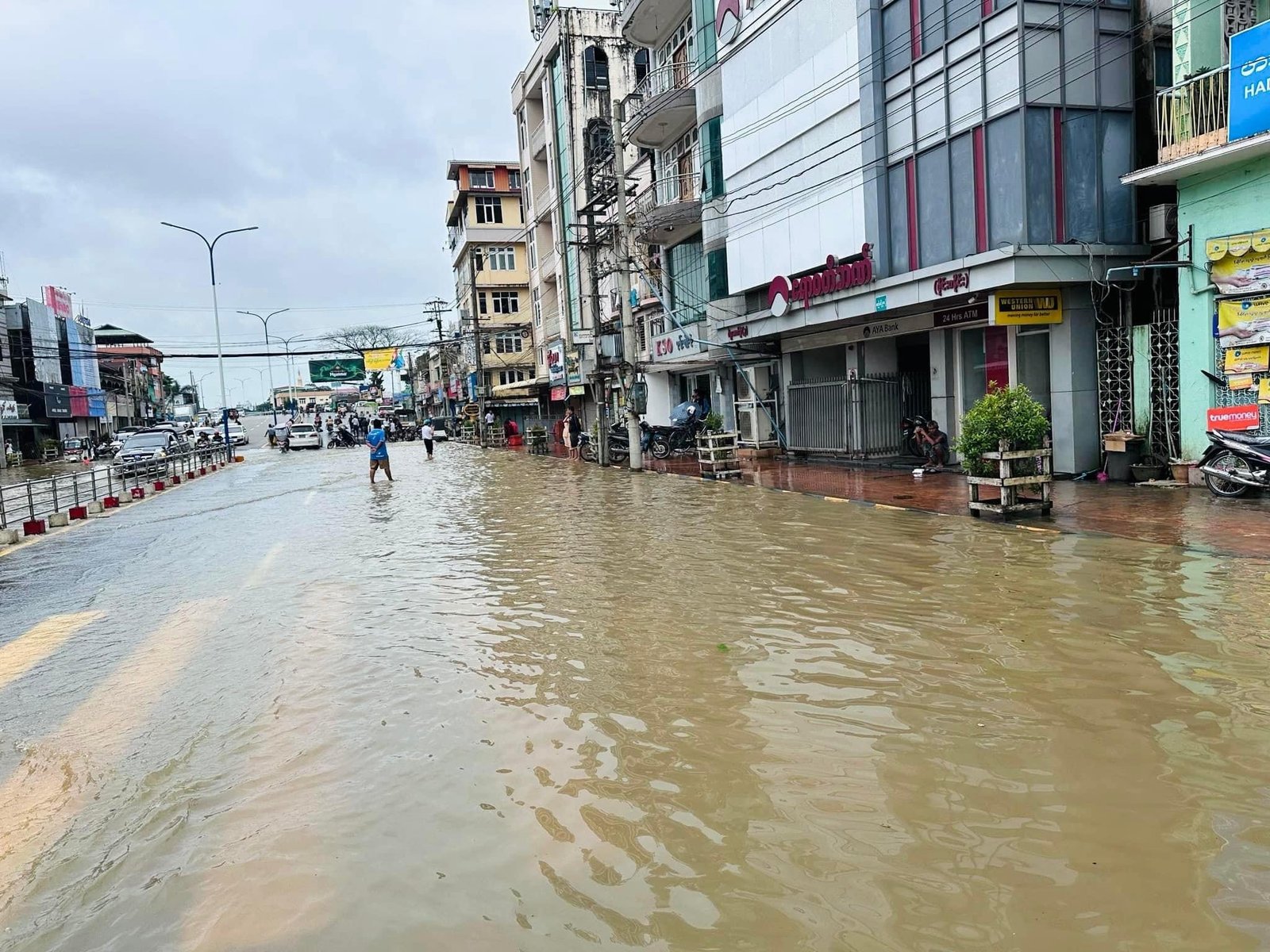 Heavy Flooding in Bago City Displaces Residents from 20 Villages - IMNA
