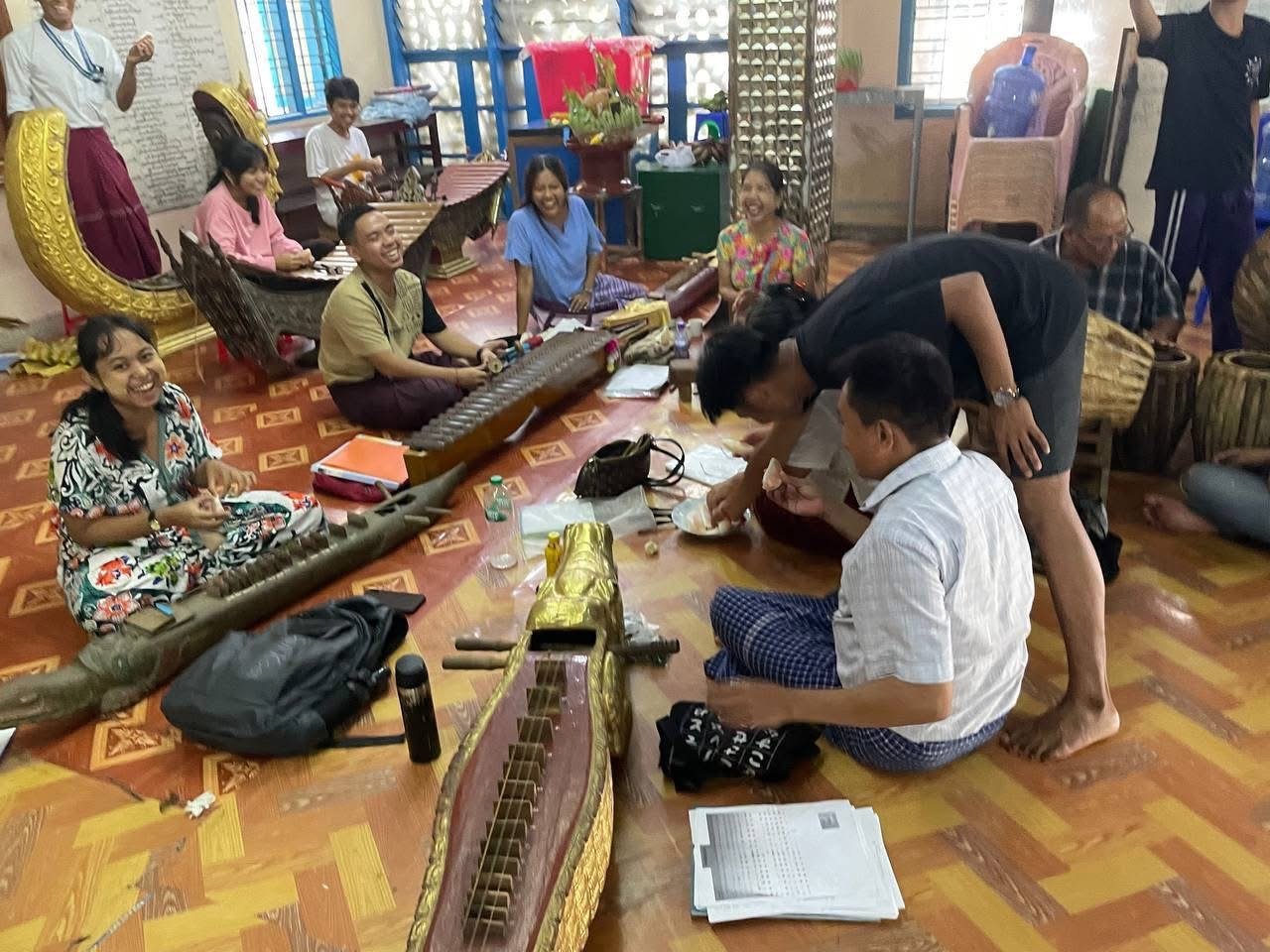 Traditional Mon Dance and Musical Instrument Training Opens for Mon ...