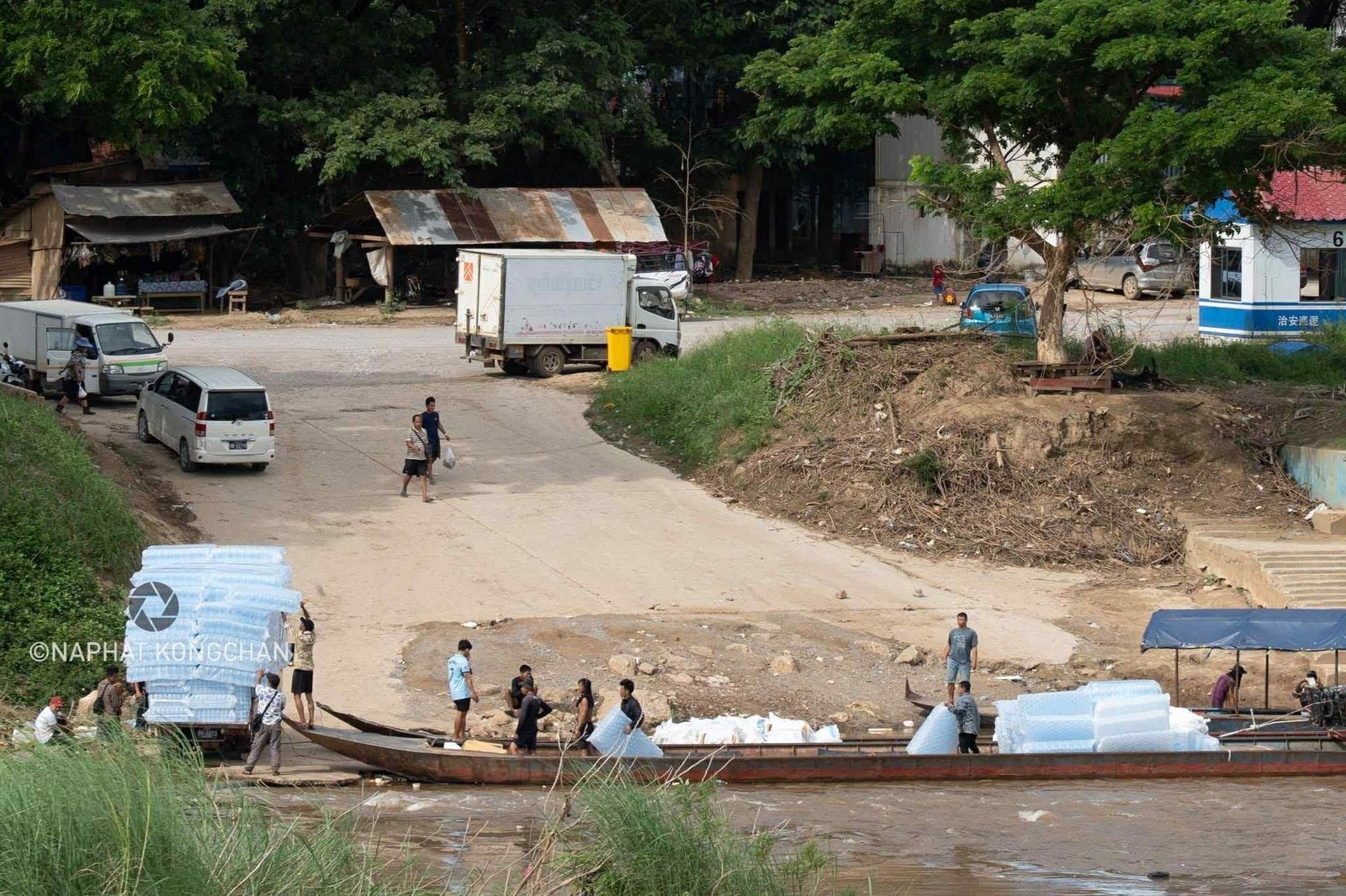 Due to the Security Situation, the Broder Gates in Myawaddy Remain ...